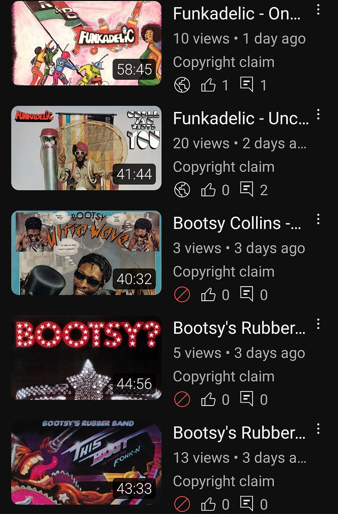 Warner Bros Funkadelic albums might be back on streaming? - Other P Topics - P-Funk Forums